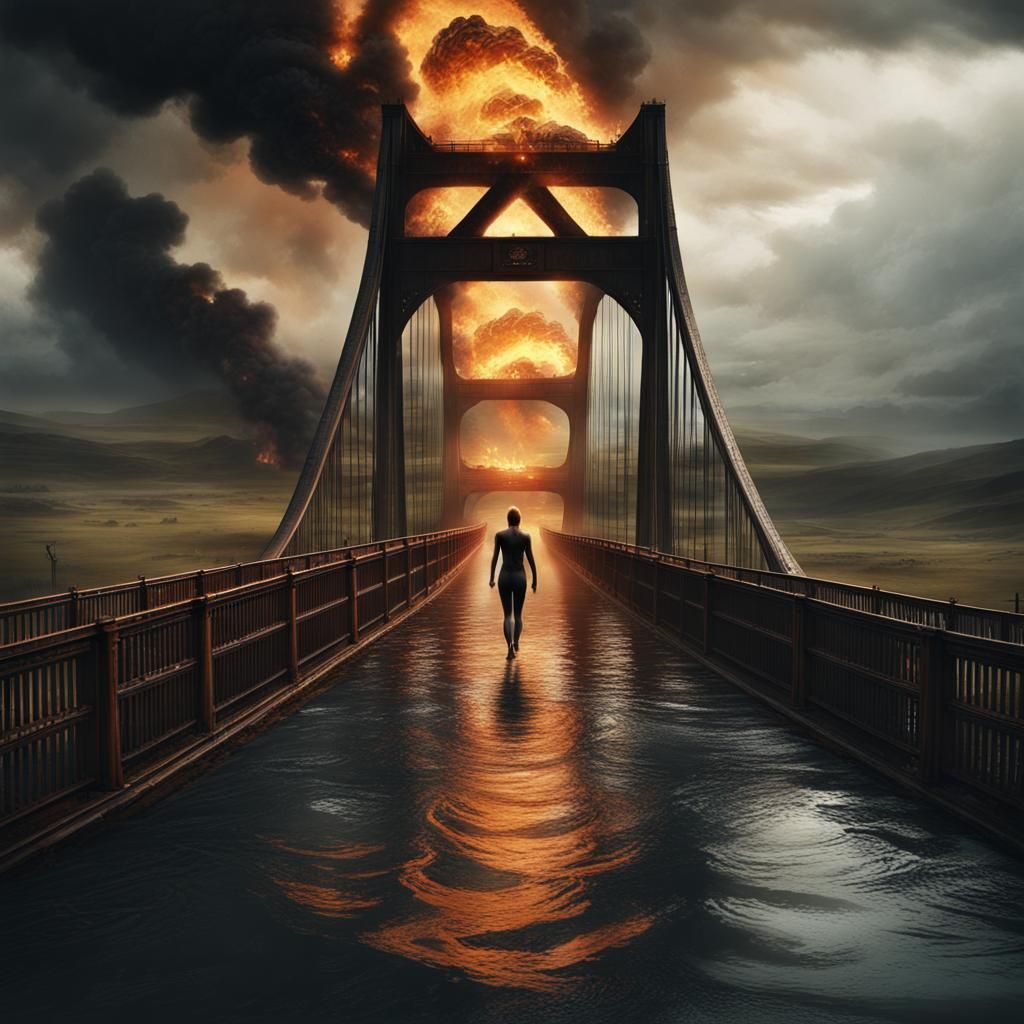 There's three ways off a burning bridge, can you guess the ways? - AI ...