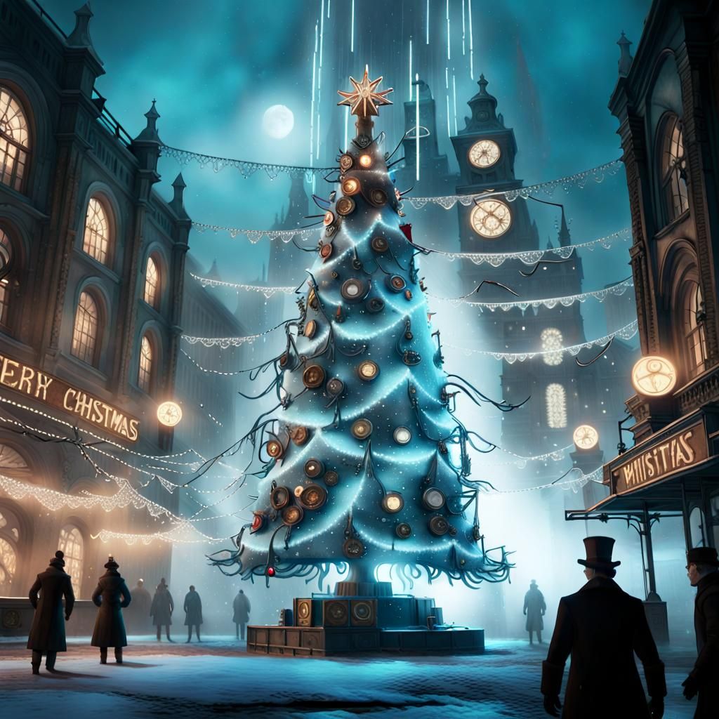 Christmas bioshock - Steampunk Christmas in Dystopian Rapt...