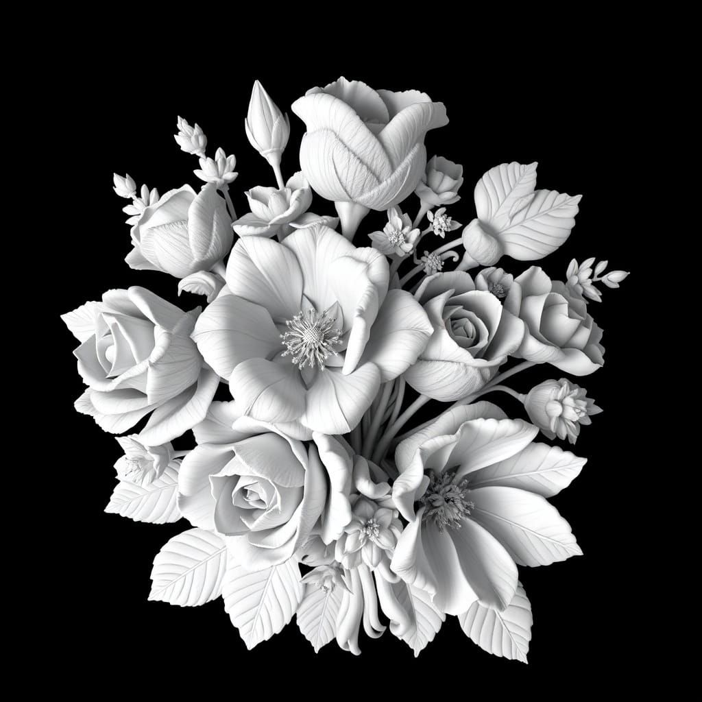 AI Flux Schnell Depth Map for CNC Machining – High-Relief, Hyper ...