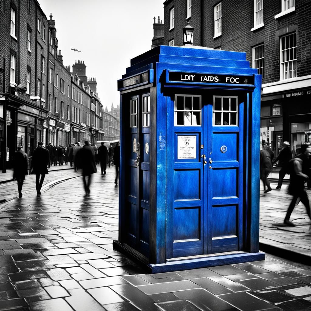 The TARDIS - AI Generated Artwork - NightCafe Creator