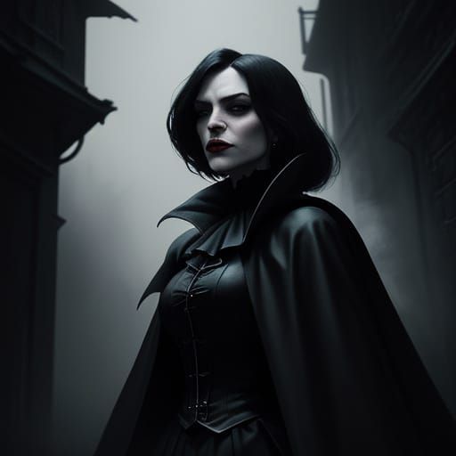 A female Donald duck vampire - Gothic Donald Duck Vampire i...