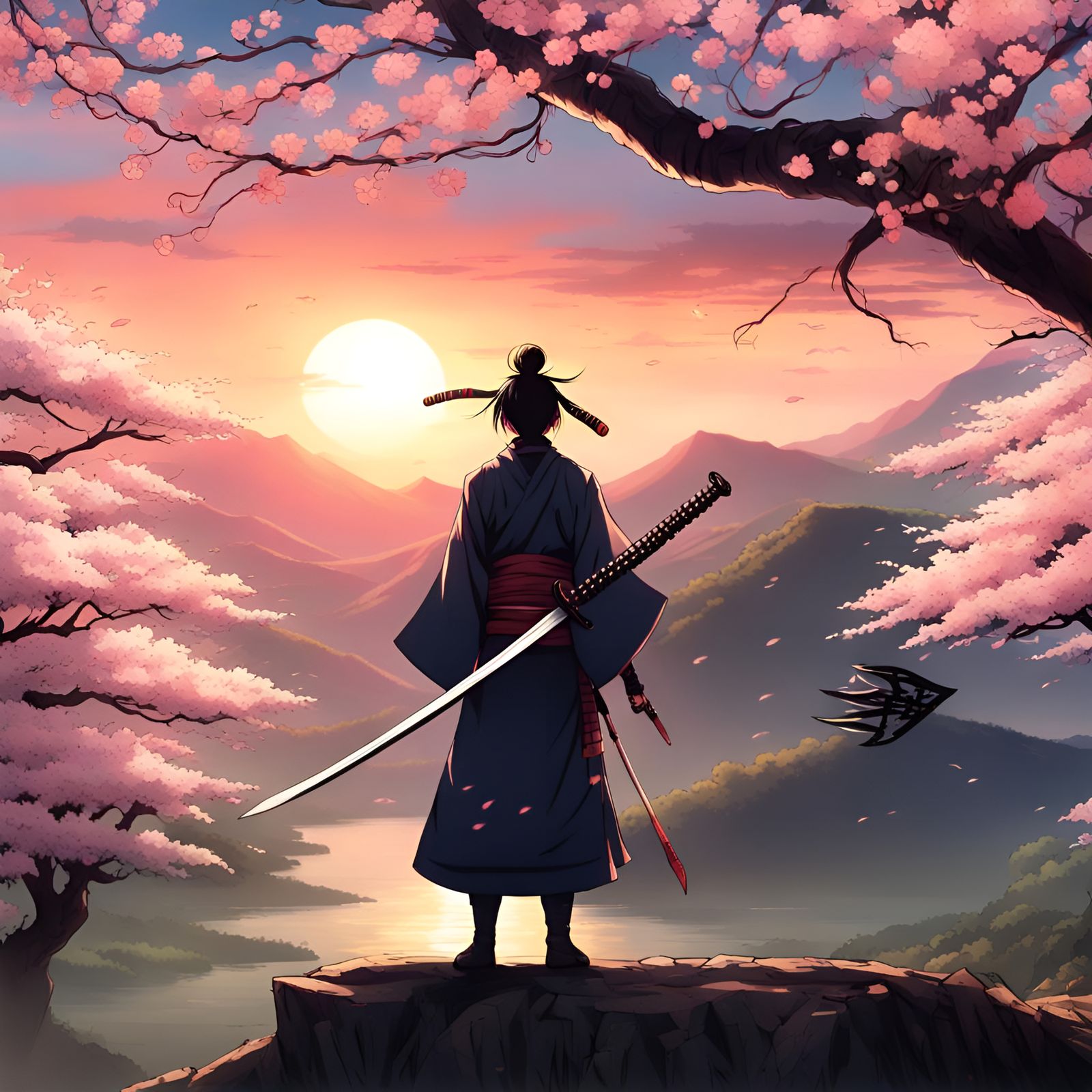 Samurai - AI Generated Artwork - NightCafe Creator