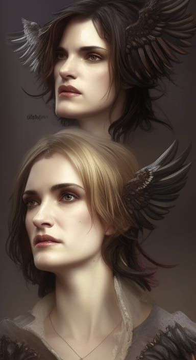 Angelic vampire - AI Generated Artwork - NightCafe Creator