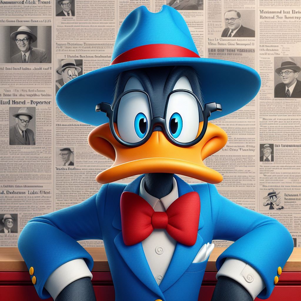 Cluck Trent Mild-Mannered Reporter - AI Generated Artwork - NightCafe ...