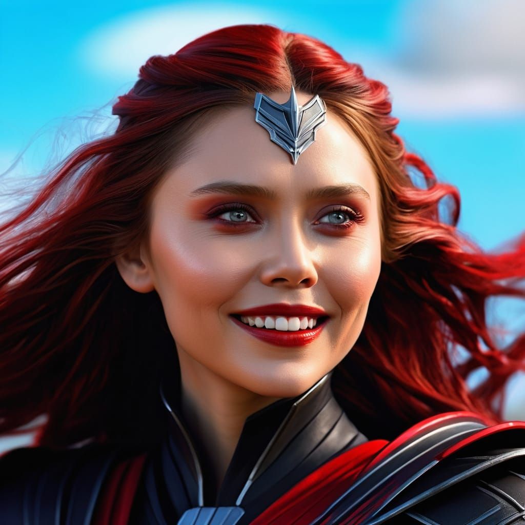 Elizabeth Olsen as the evil Sith Empress Selene Shadowwalker aka Darth ...