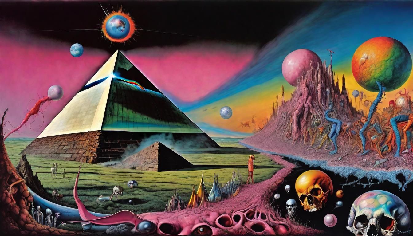 To A Life Consumed By Slow Decay - AI Generated Artwork - NightCafe Creator