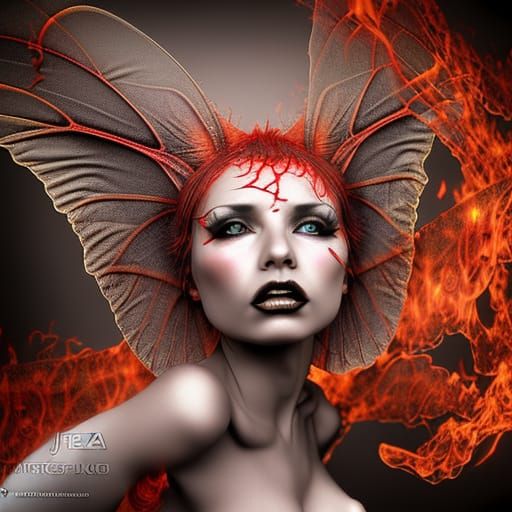 Fire pixie : r/nightcafe
