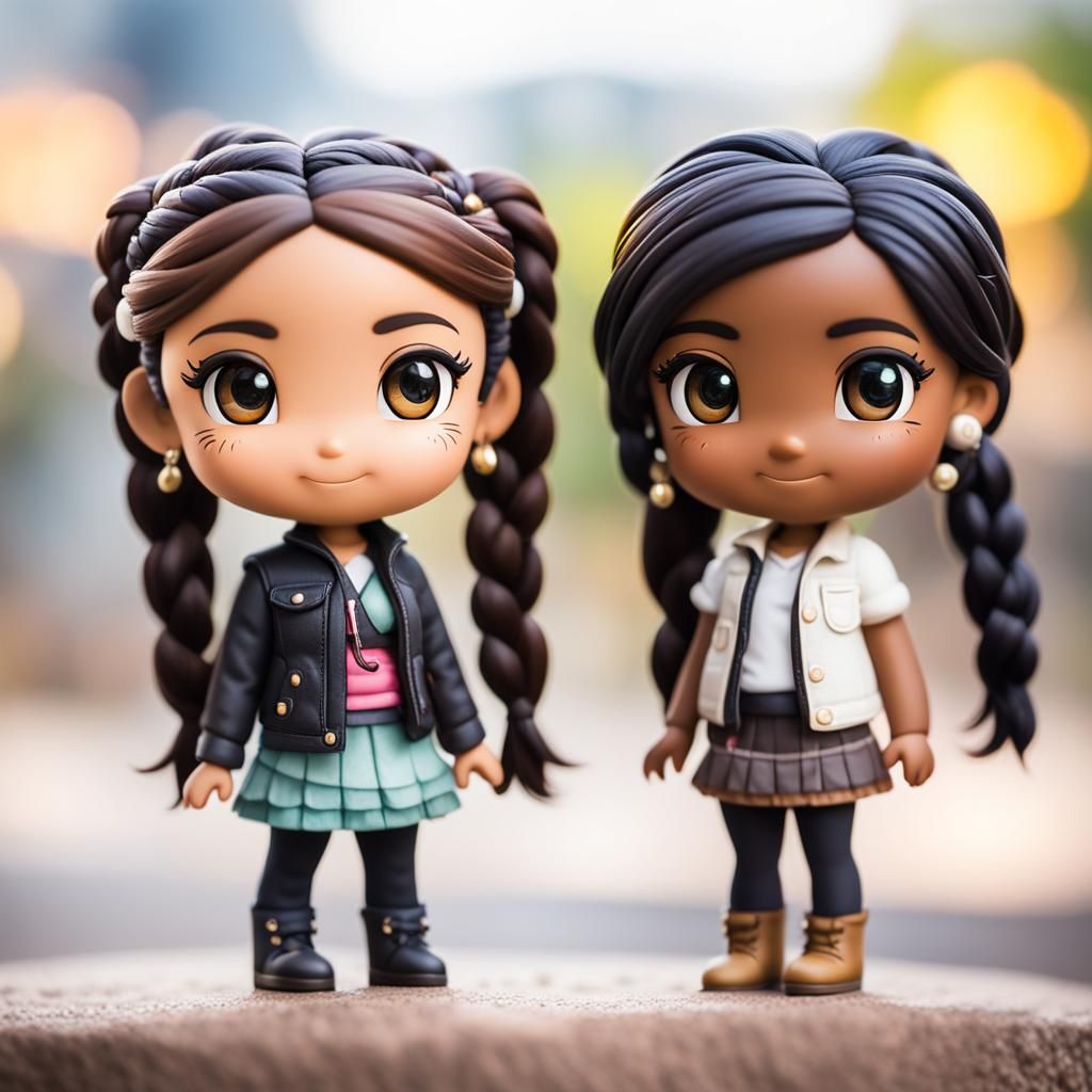 Chibi Besties - AI Generated Artwork - NightCafe Creator