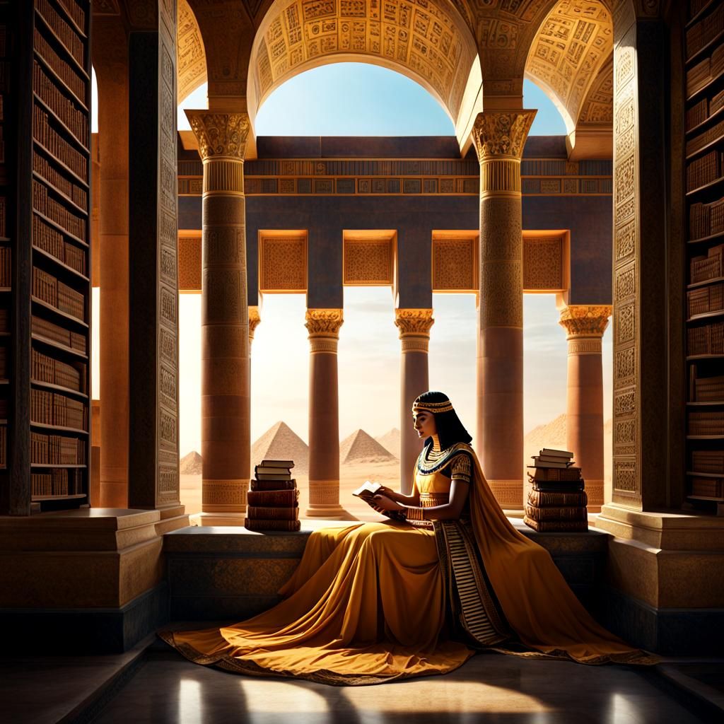 Cleopatra - AI Generated Artwork - NightCafe Creator