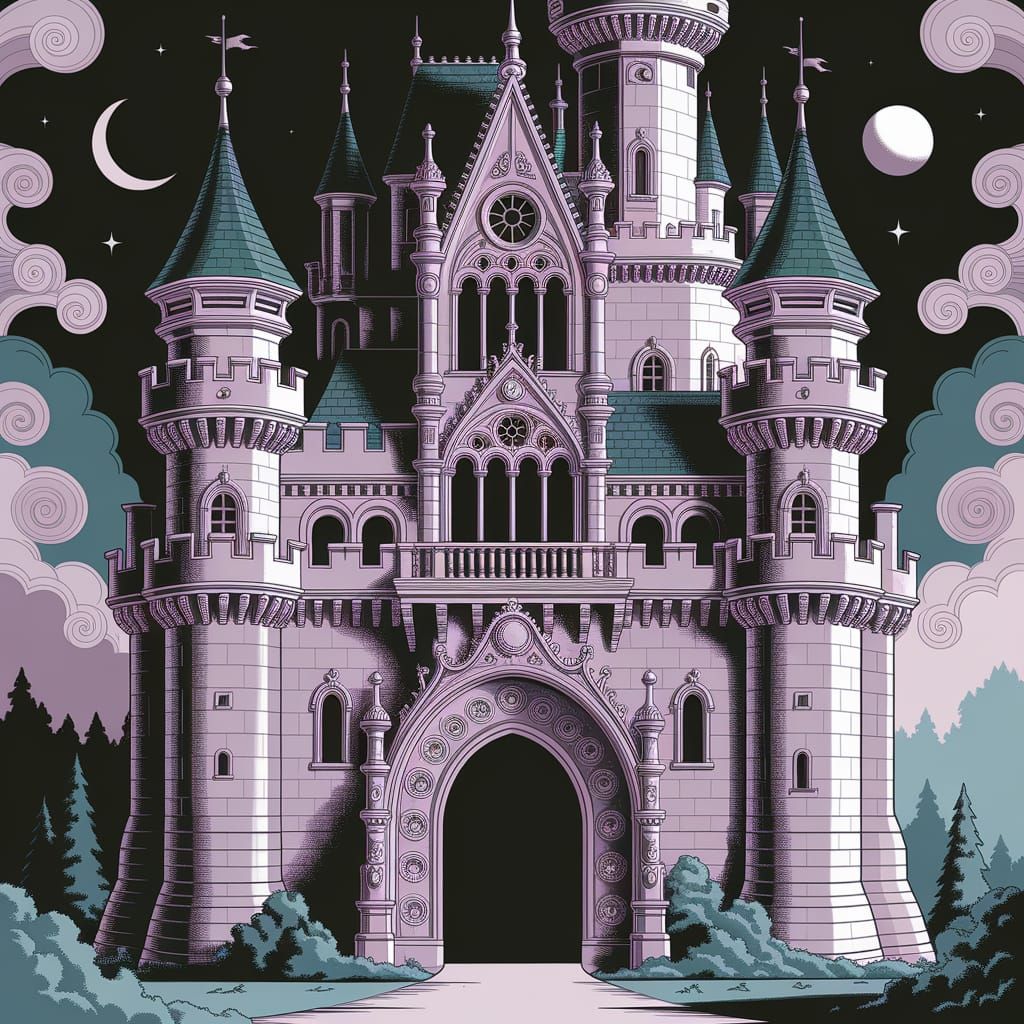 Purple castle - Purple castle