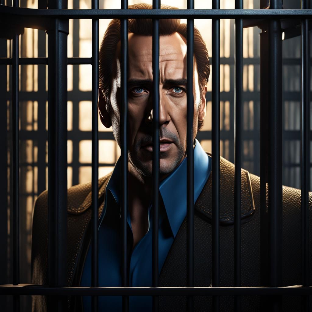 Nicholas Caged - AI Generated Artwork - NightCafe Creator