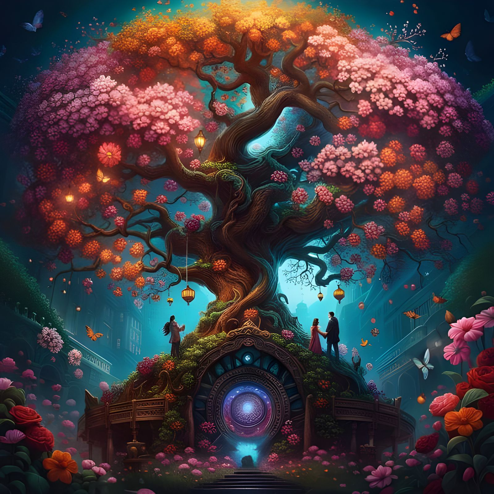 Tree of Life - AI Generated Artwork - NightCafe Creator