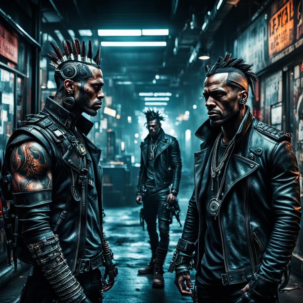 cyberpunks - AI Generated Artwork - NightCafe Creator