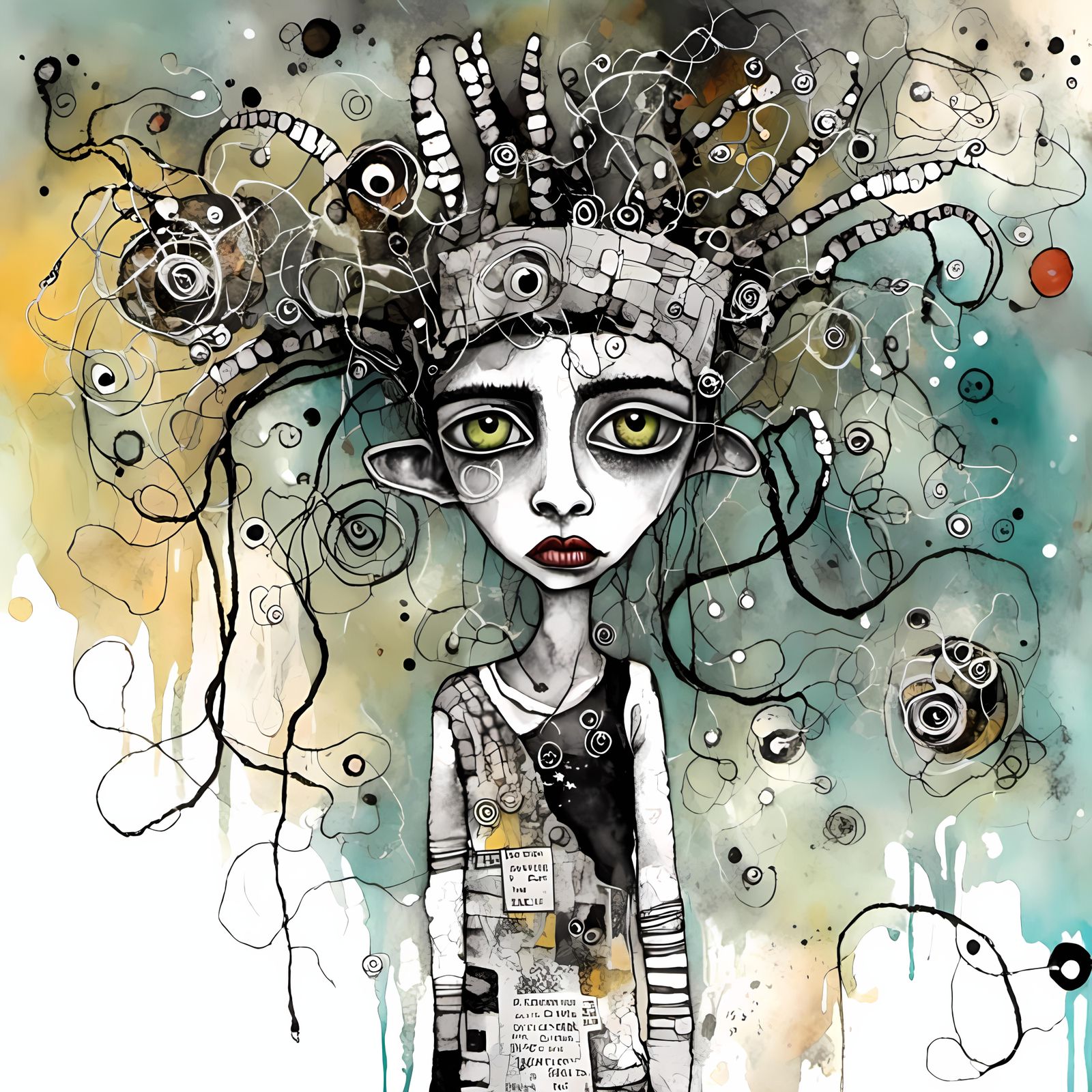 Neo-Flapper - AI Generated Artwork - NightCafe Creator