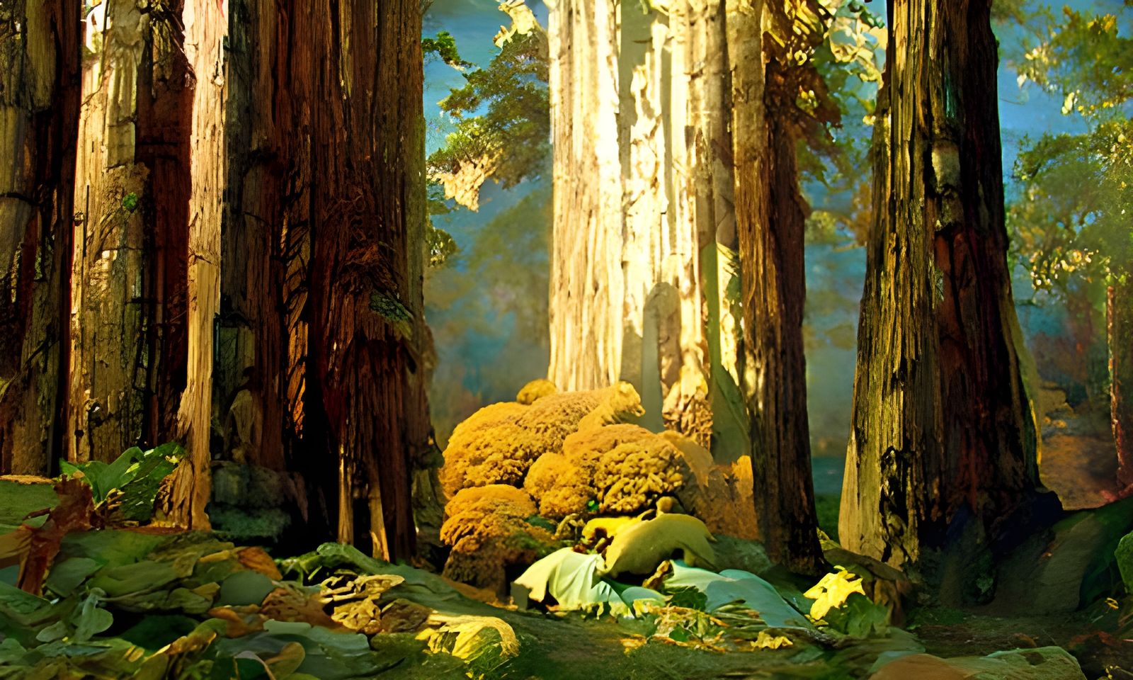 Muir Woods - AI Generated Artwork - NightCafe Creator