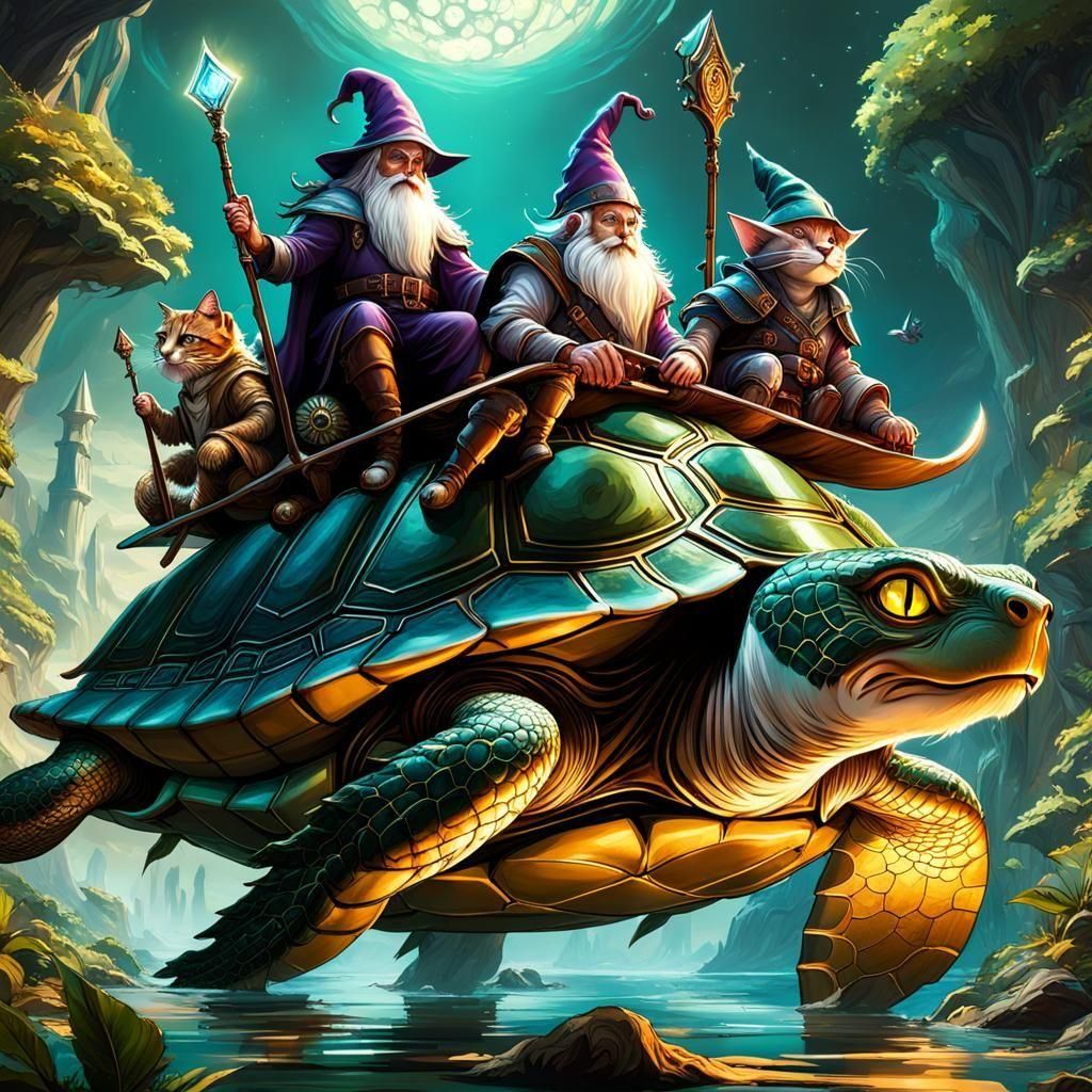 Magical Adventure - AI Generated Artwork - NightCafe Creator