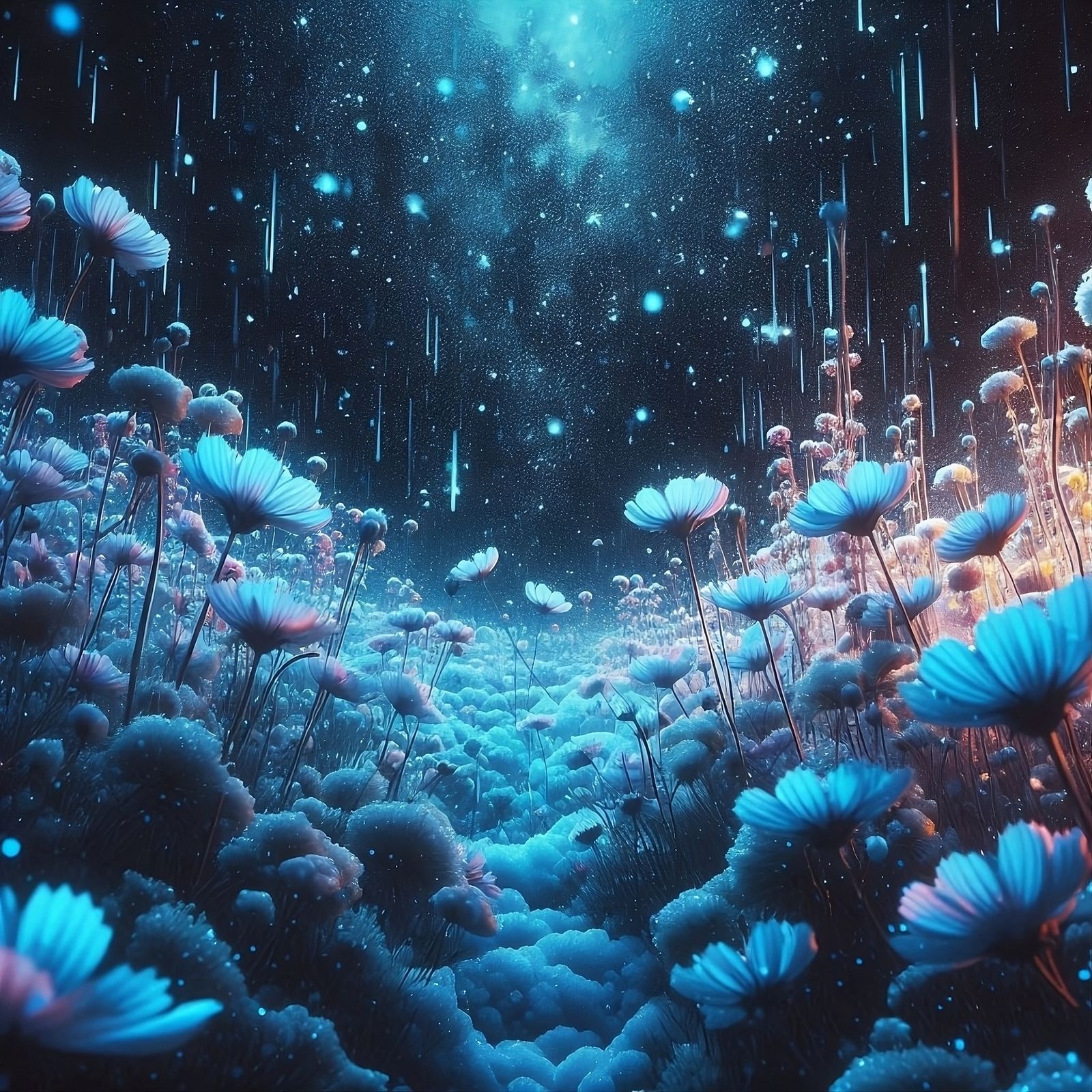 first snow - AI Generated Artwork - NightCafe Creator