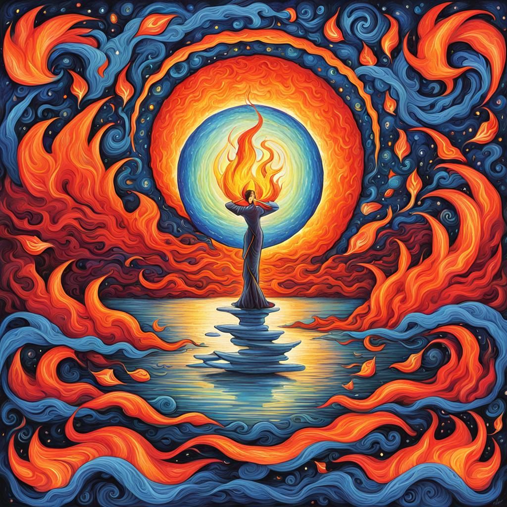 Inner Flame - AI Generated Artwork - NightCafe Creator