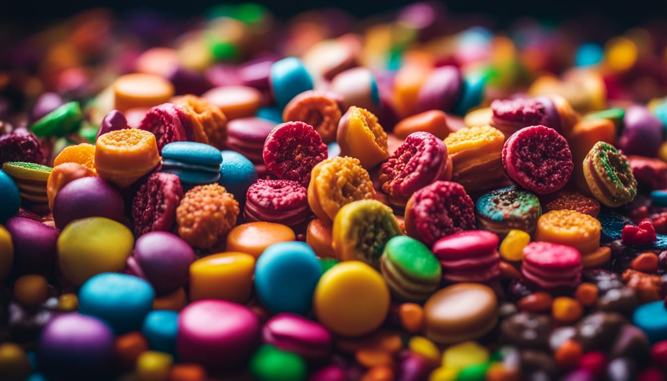 Candy Assortment Overload 1 - AI Generated Artwork - NightCafe Creator