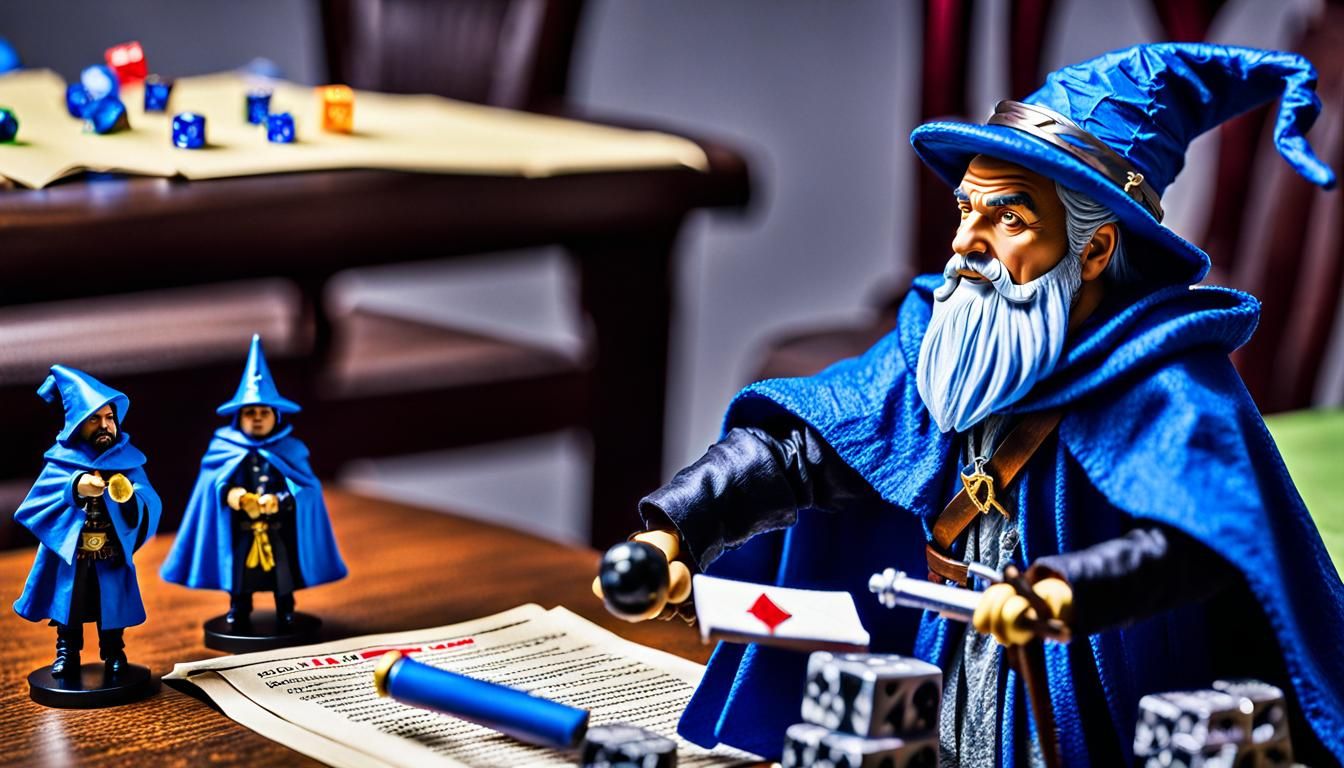 The Enchanted Encounter: Miniature Heroes Unleash Magic at the Wizard's ...