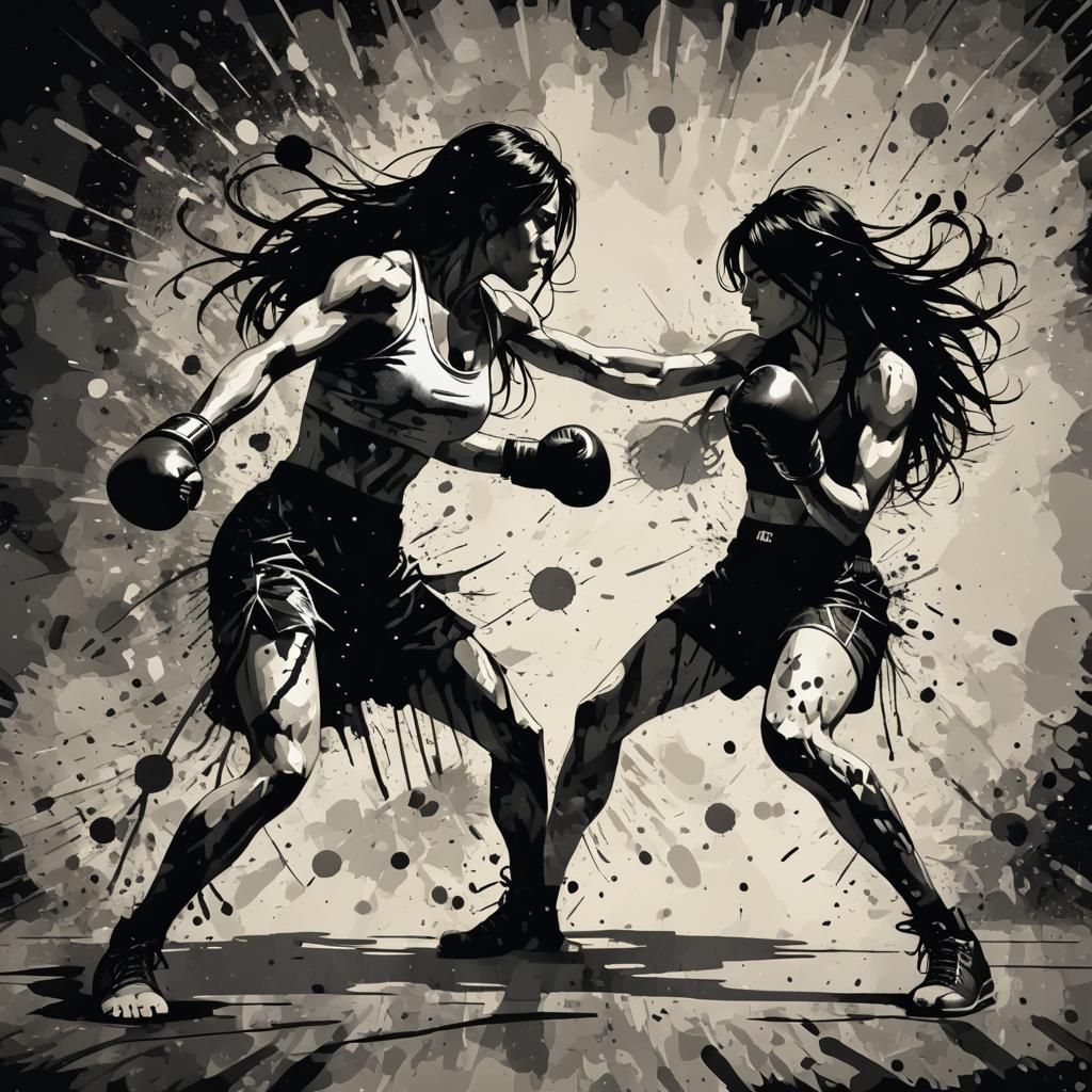 Combat Poster - AI Generated Artwork - NightCafe Creator