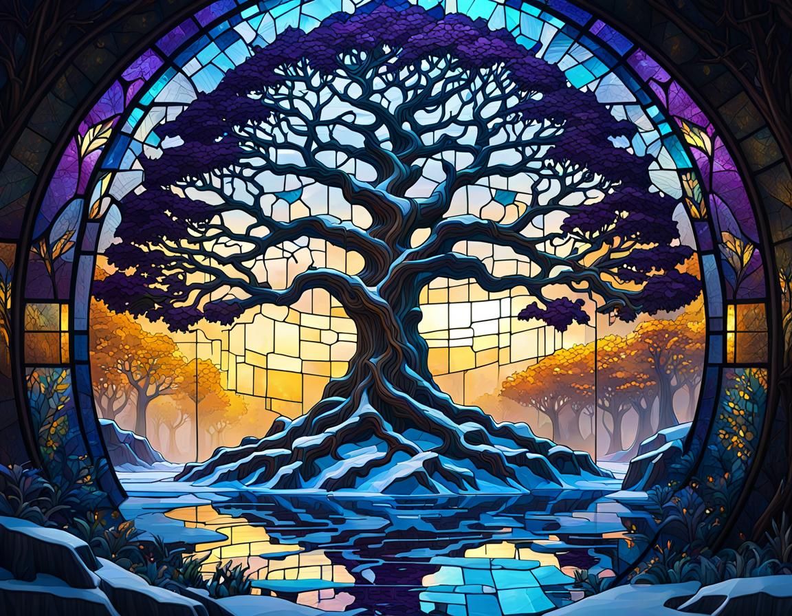 "tree of the world - AI Generated Artwork - NightCafe Creator