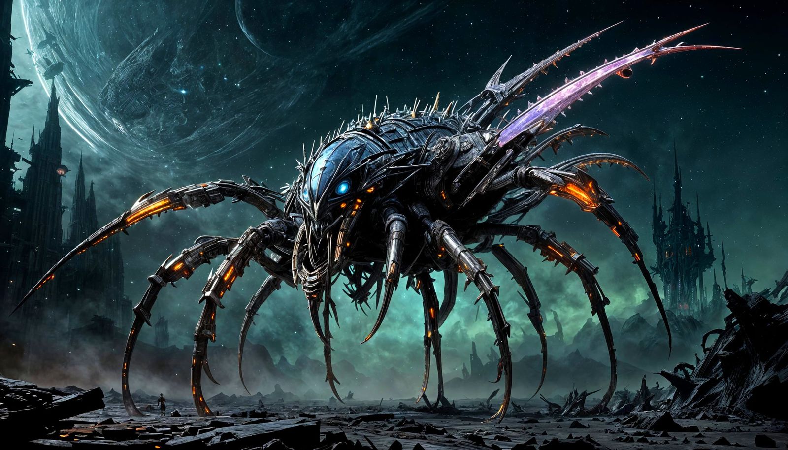 Insectoid Alien Mecha - Insectoid Alien Mecha