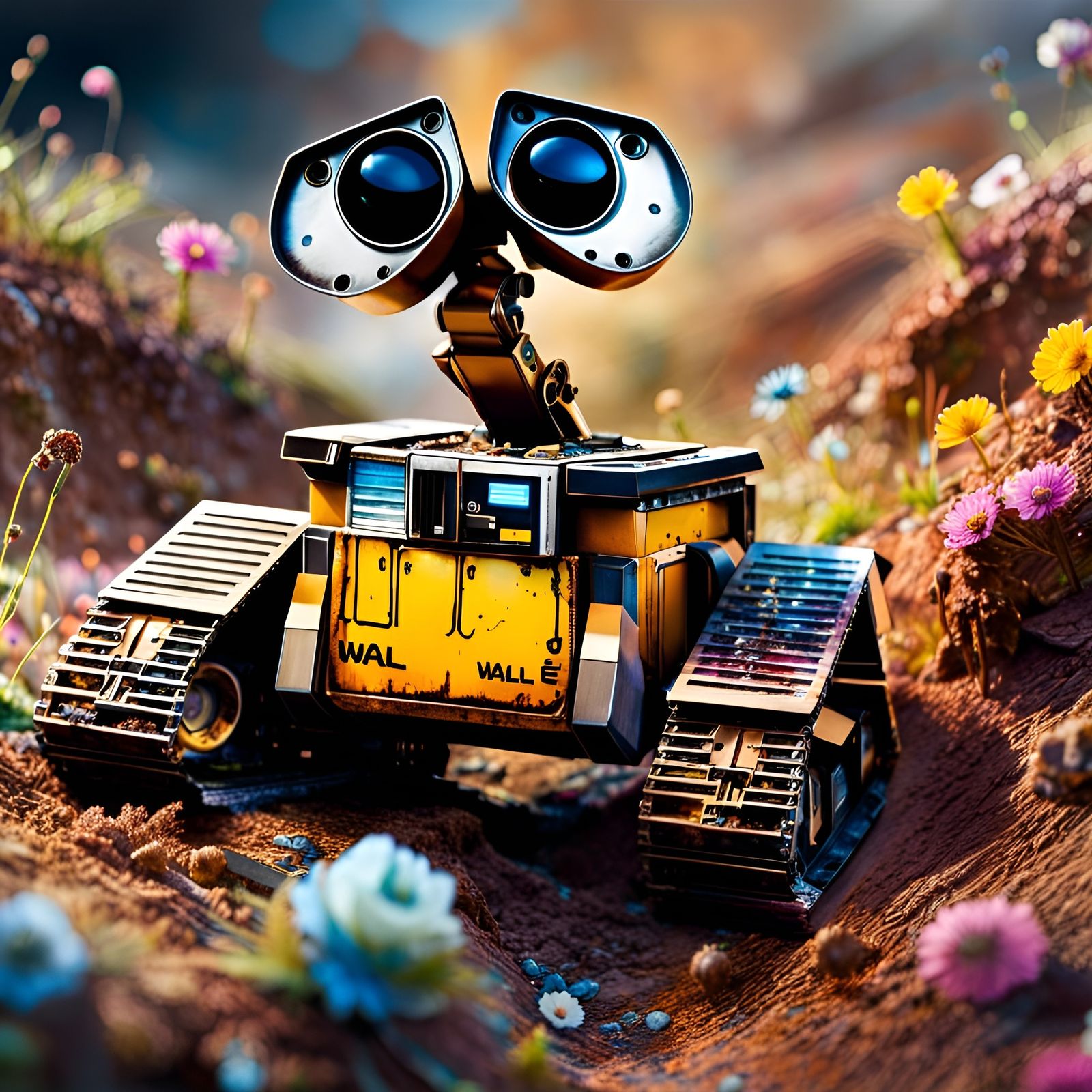 Wall-e - AI Generated Artwork - NightCafe Creator