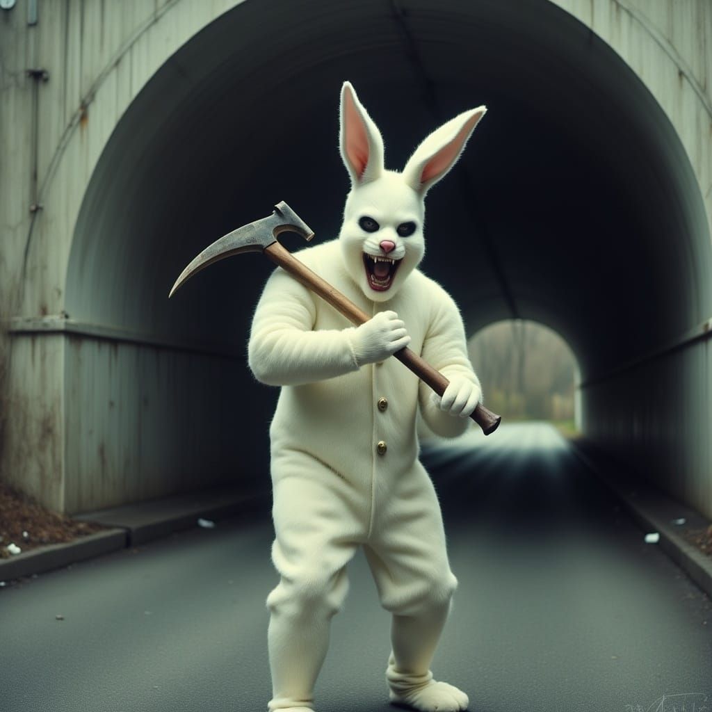 The Bunny Man of Virginia II - Easter Bunny Assassin in Dark...
