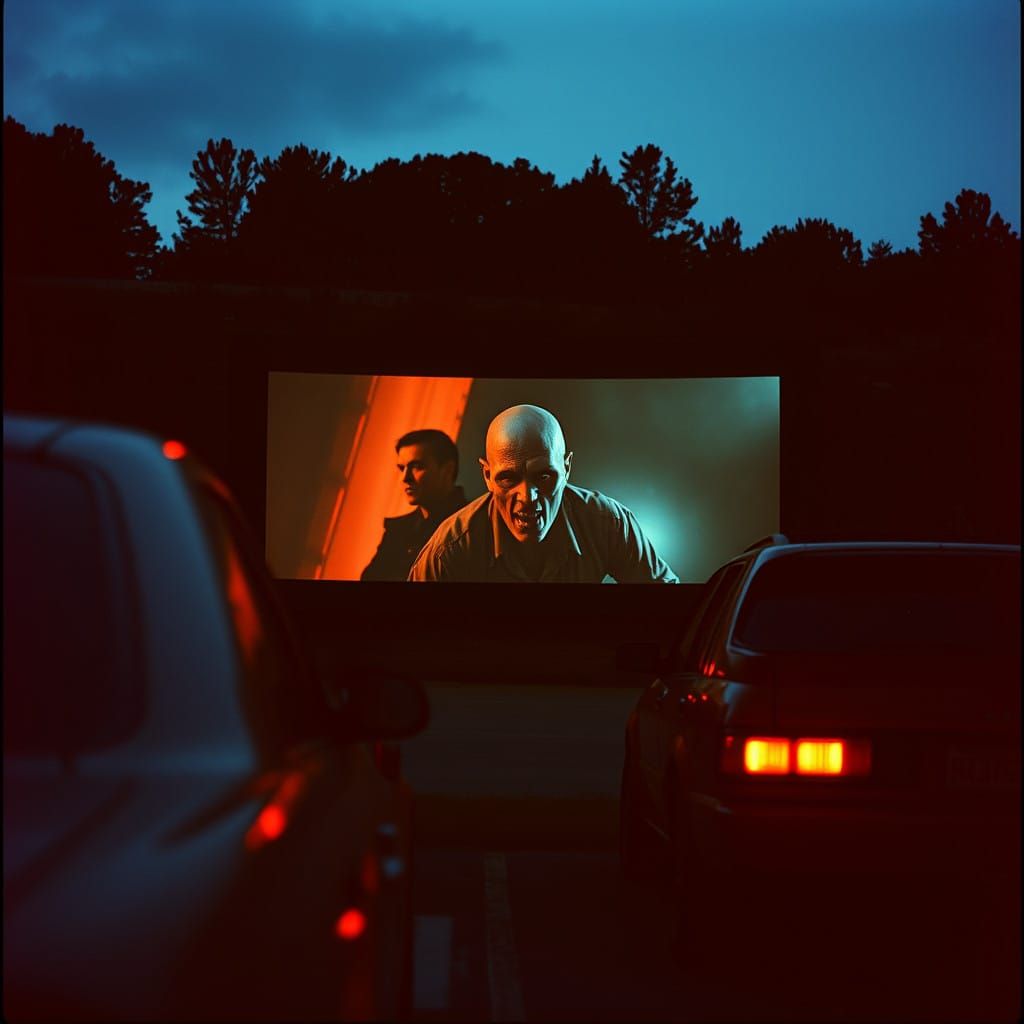 Night At The Drive-In - Retro Horror Drive-In Cinema at Nigh...
