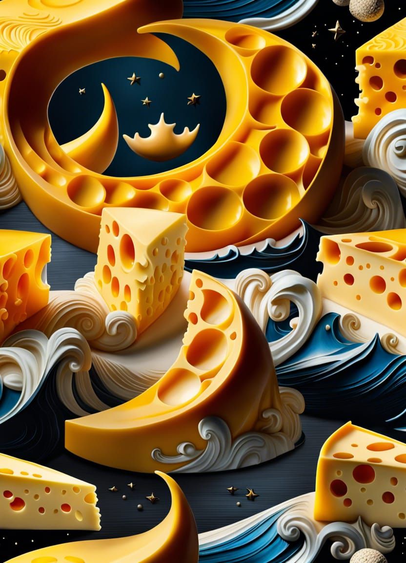 Cheesy Night! : r/nightcafe