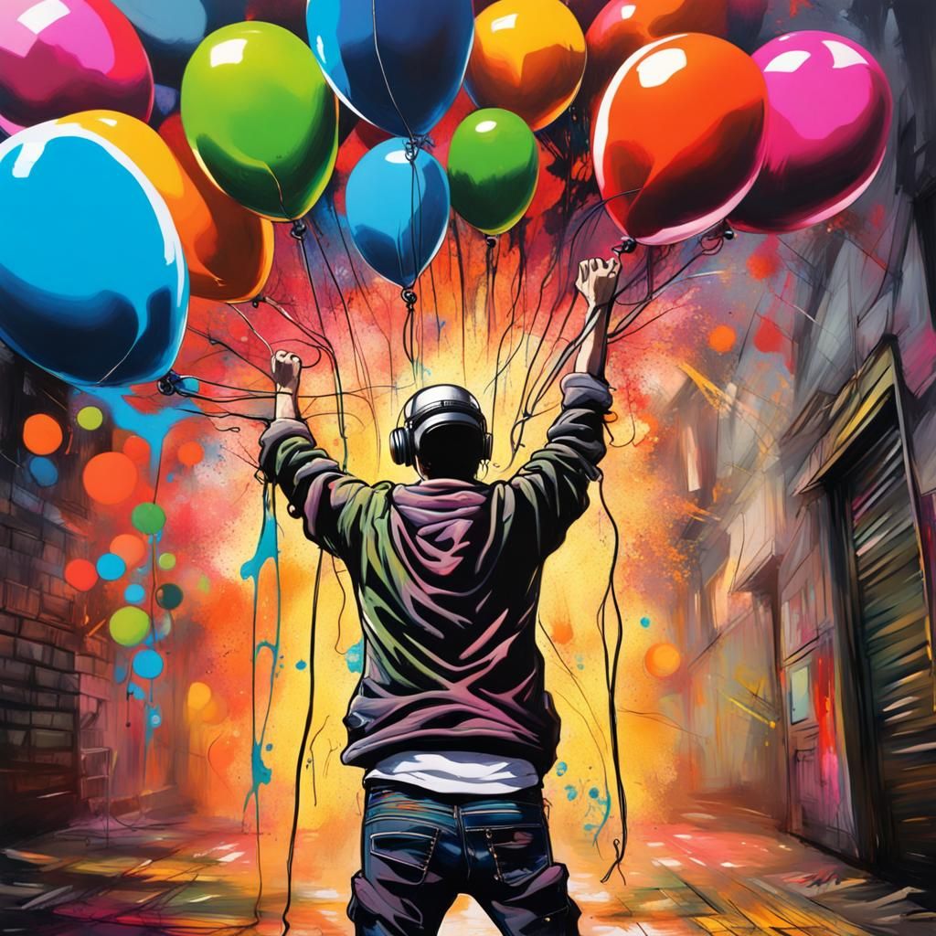 Samurai shares water - AI Generated Artwork - NightCafe Creator