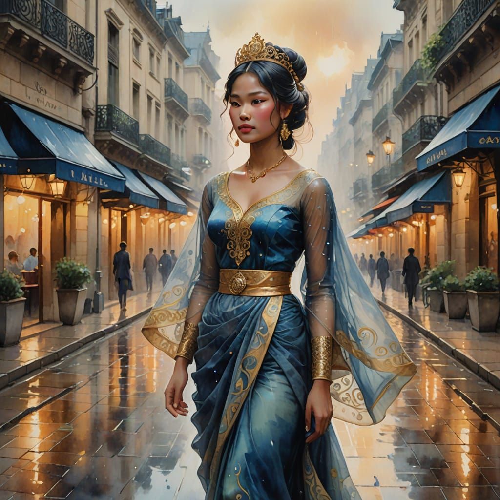A Khmer princess in Paris - A Khmer princess in Paris