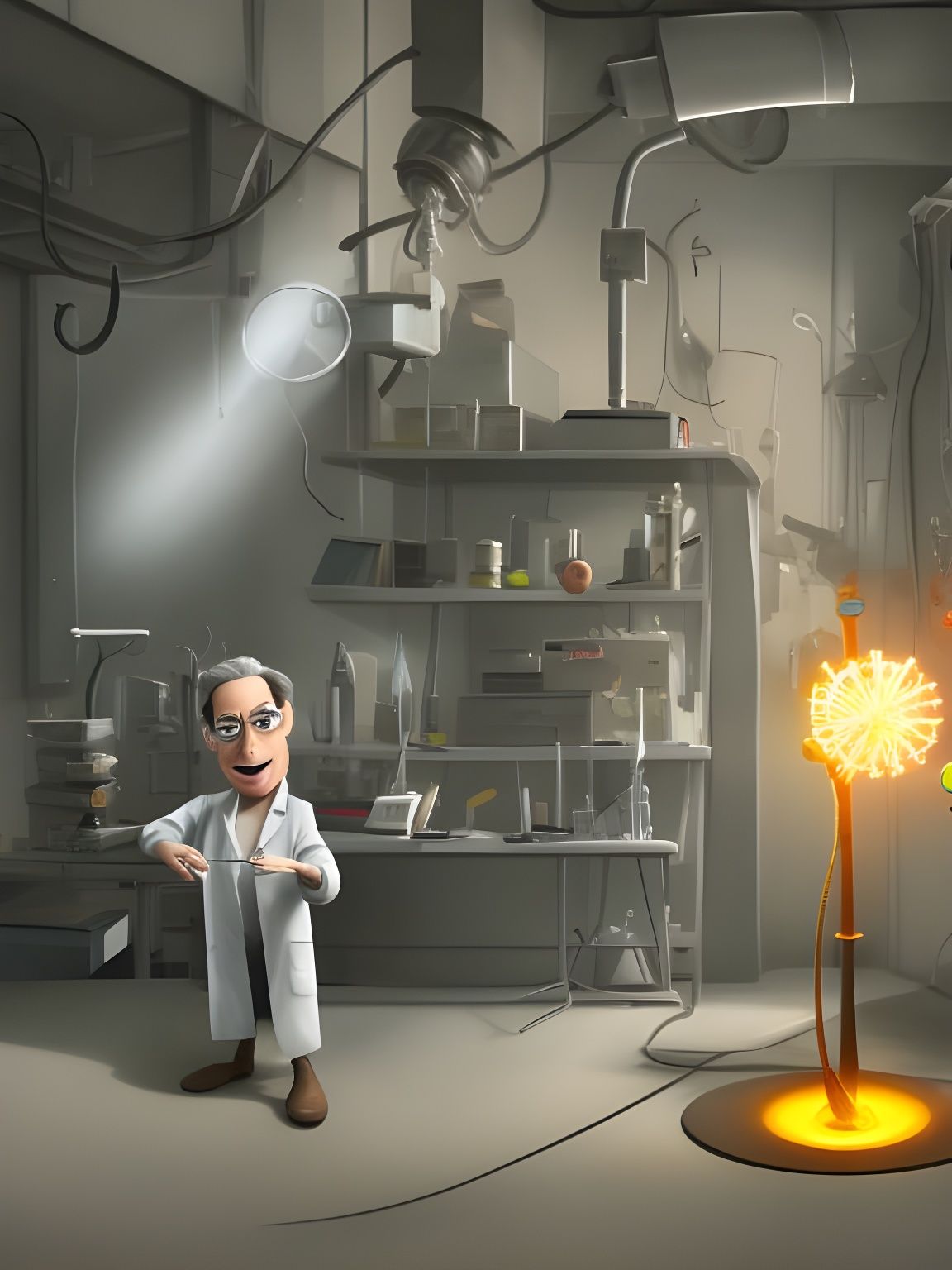 Welcome to my lab!!! - AI Generated Artwork - NightCafe Creator