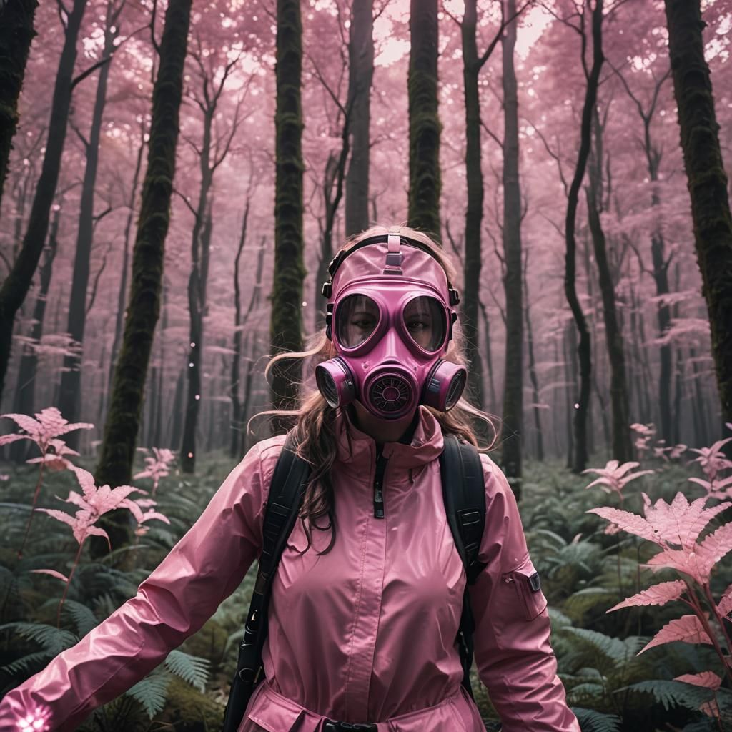 Pink danger - AI Generated Artwork - NightCafe Creator