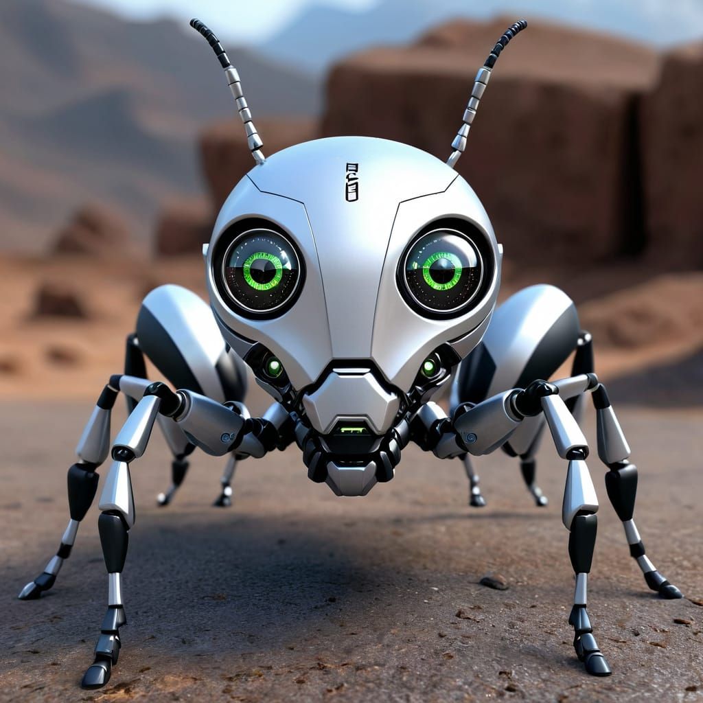 Tesla Micro Bots.. - AI Generated Artwork - NightCafe Creator