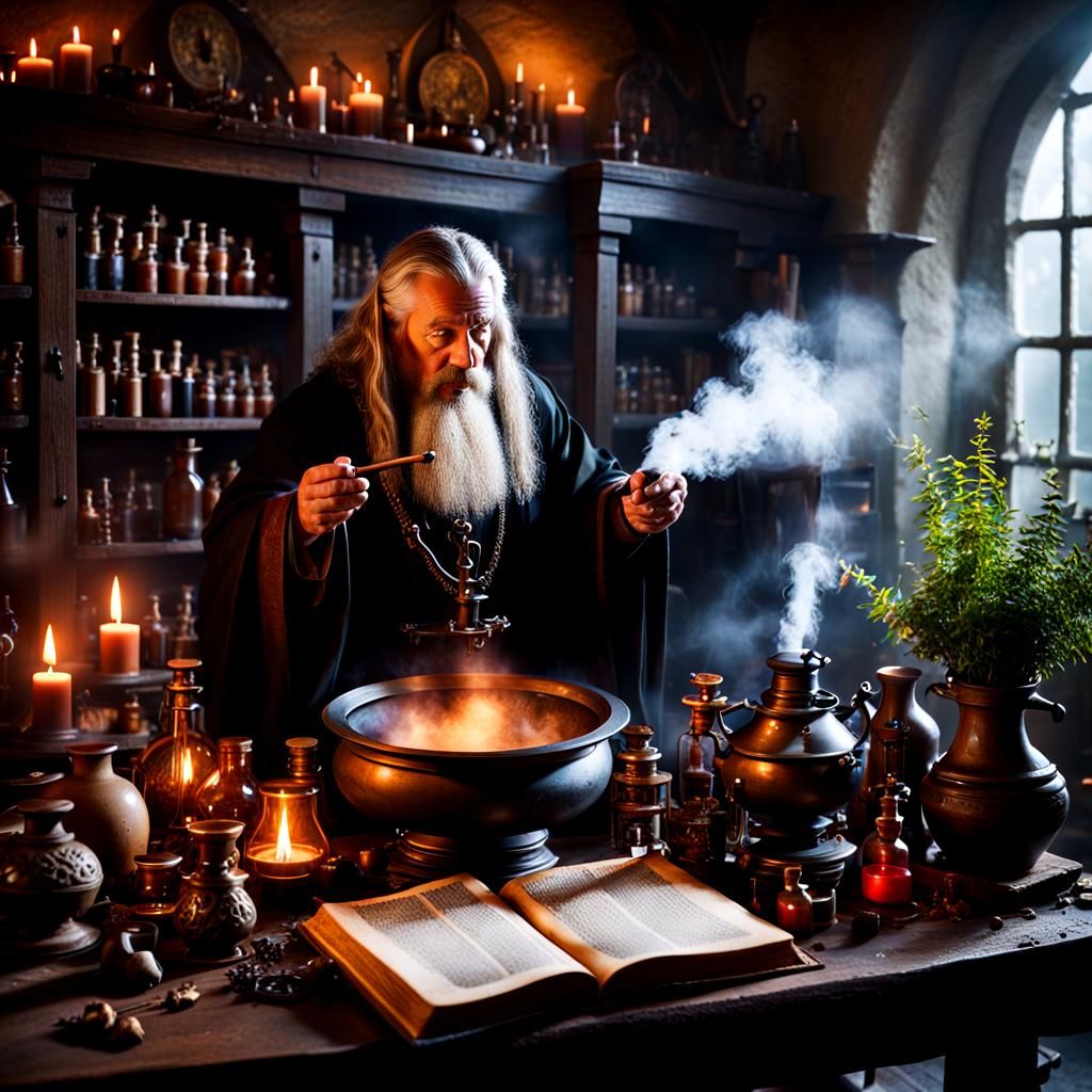 Alchemist - AI Generated Artwork - NightCafe Creator