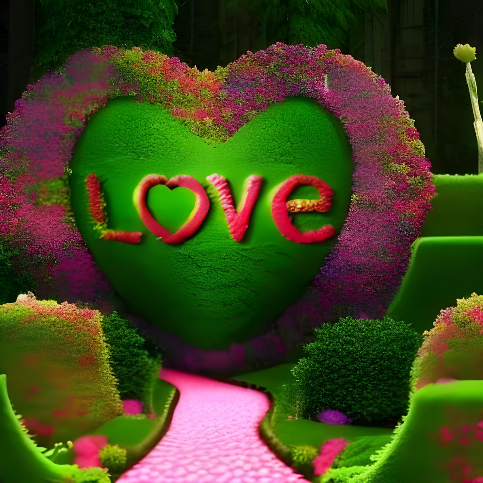 Growing in Love - AI Generated Artwork - NightCafe Creator