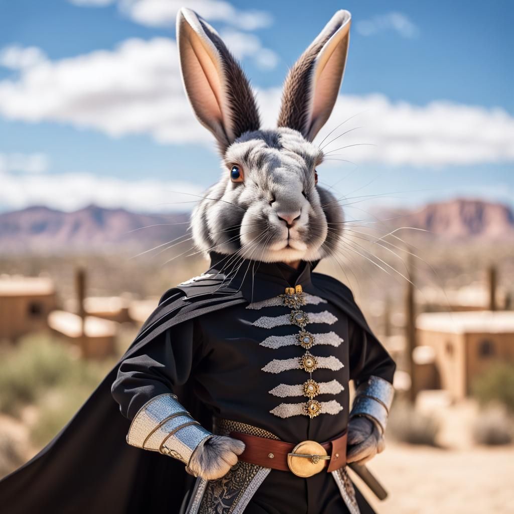 Senior Rabbito - AI Generated Artwork - NightCafe Creator