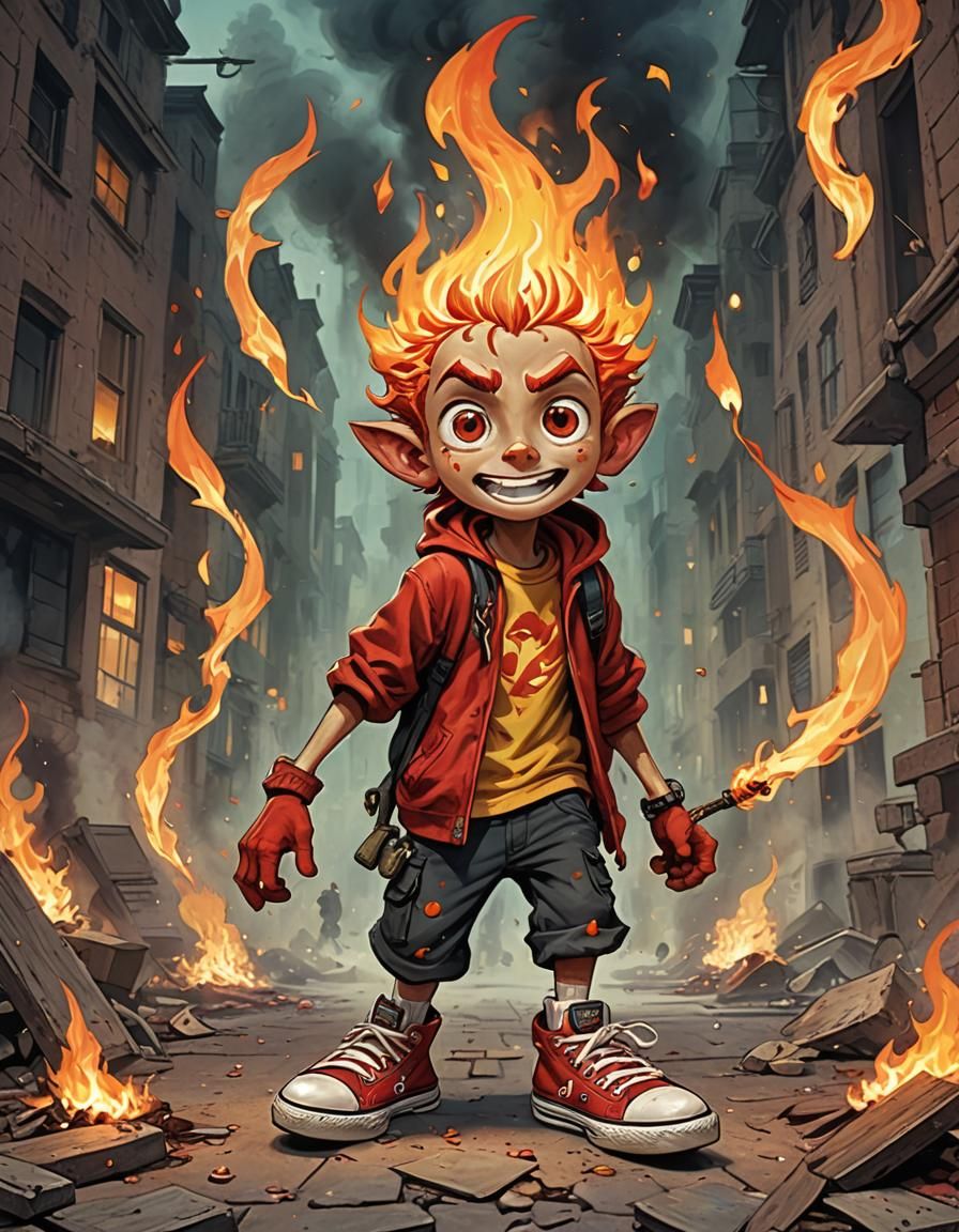 Fireboy - AI Generated Artwork - NightCafe Creator