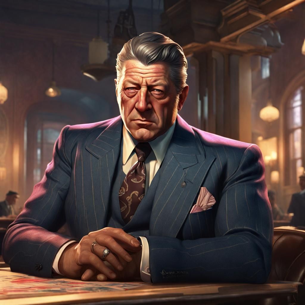 Criminal Syndicate Leader I - AI Generated Artwork - NightCafe Creator