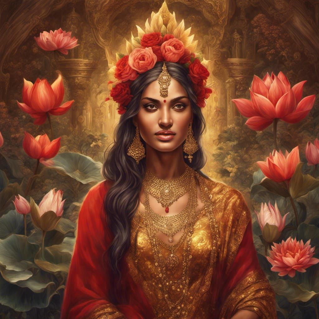 Indian Princess - AI Generated Artwork - NightCafe Creator