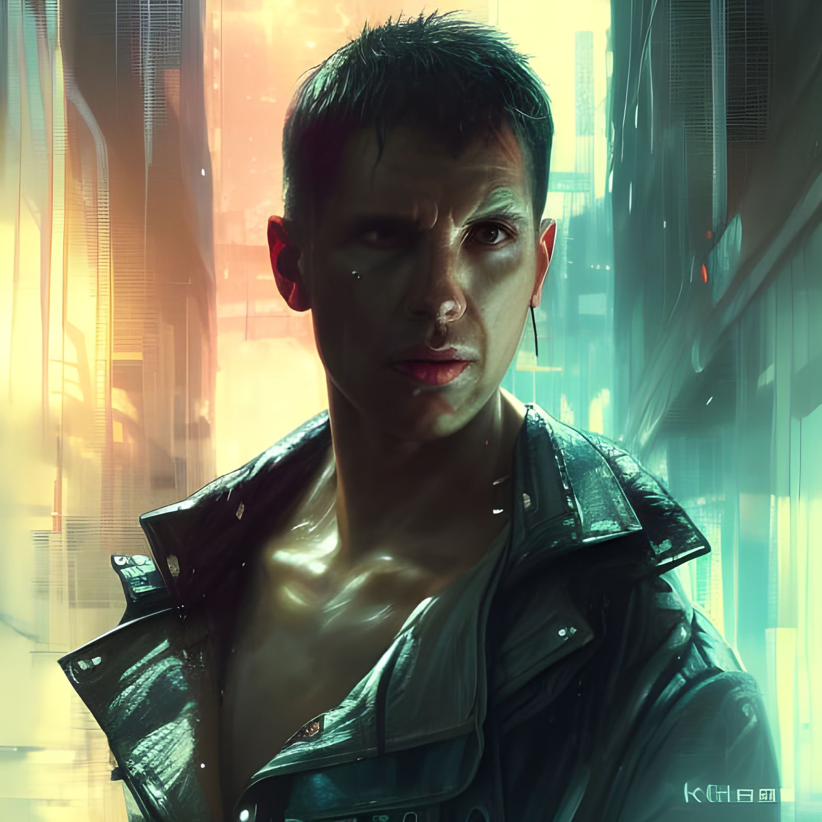 The Blade Runner - AI Generated Artwork - NightCafe Creator