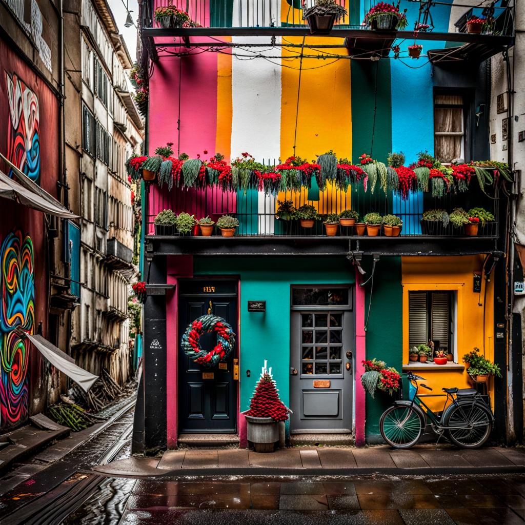 Street Colors - AI Generated Artwork - NightCafe Creator