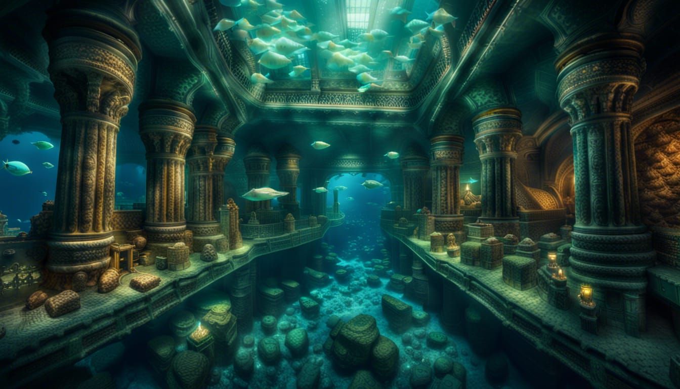 Atlantis attempt - AI Generated Artwork - NightCafe Creator