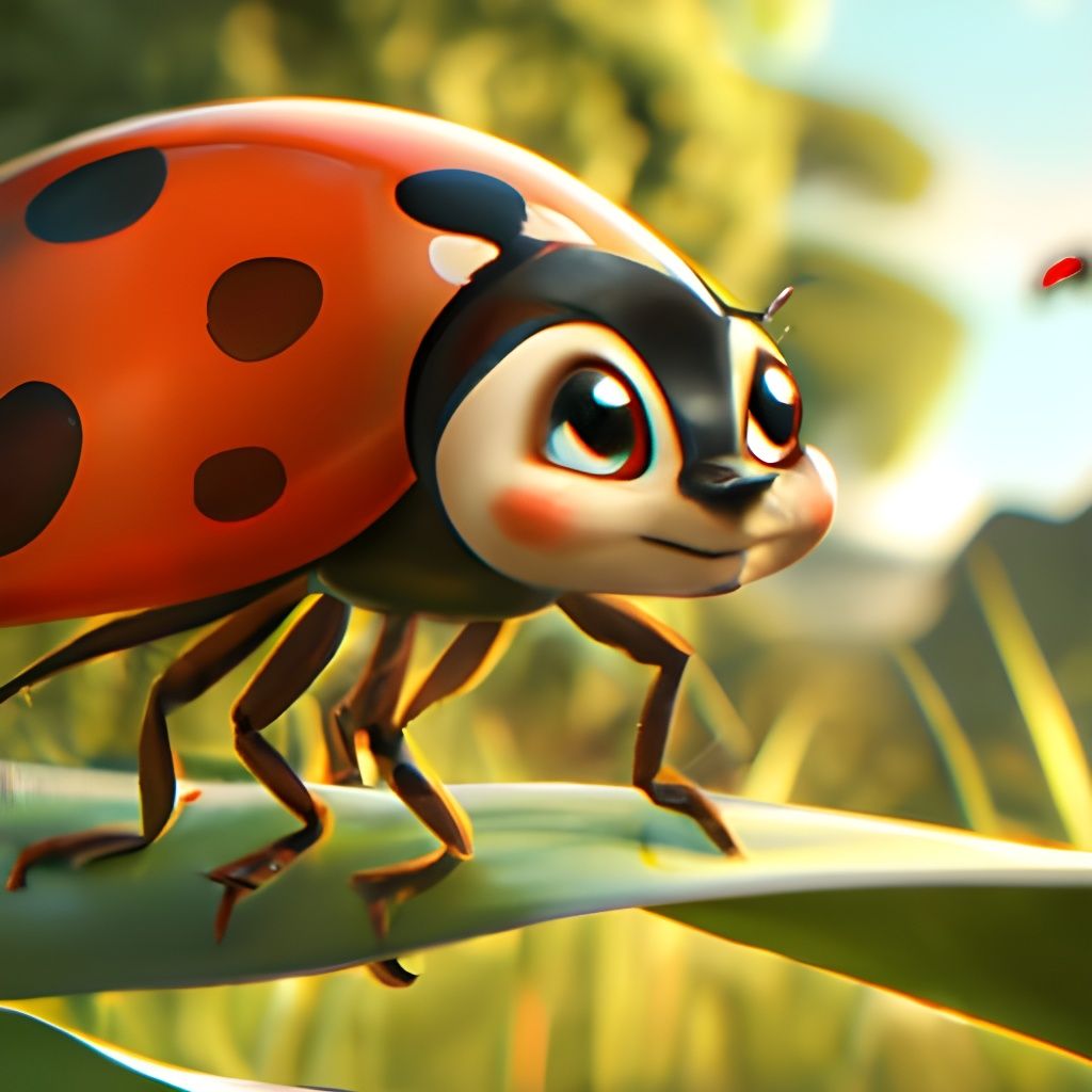 Ladybug - AI Generated Artwork - NightCafe Creator