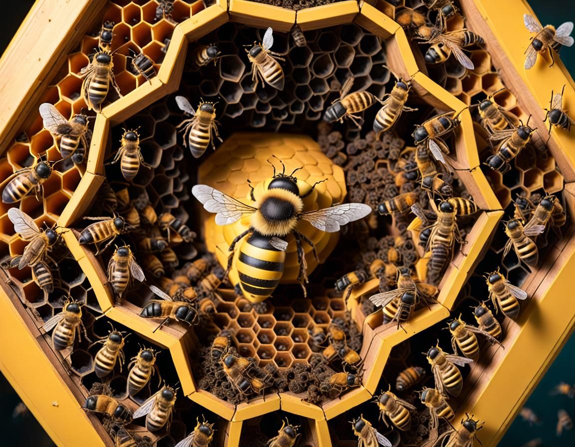 Beehive - AI Generated Artwork - NightCafe Creator