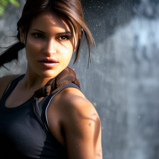lara croft - AI Generated Artwork - NightCafe Creator