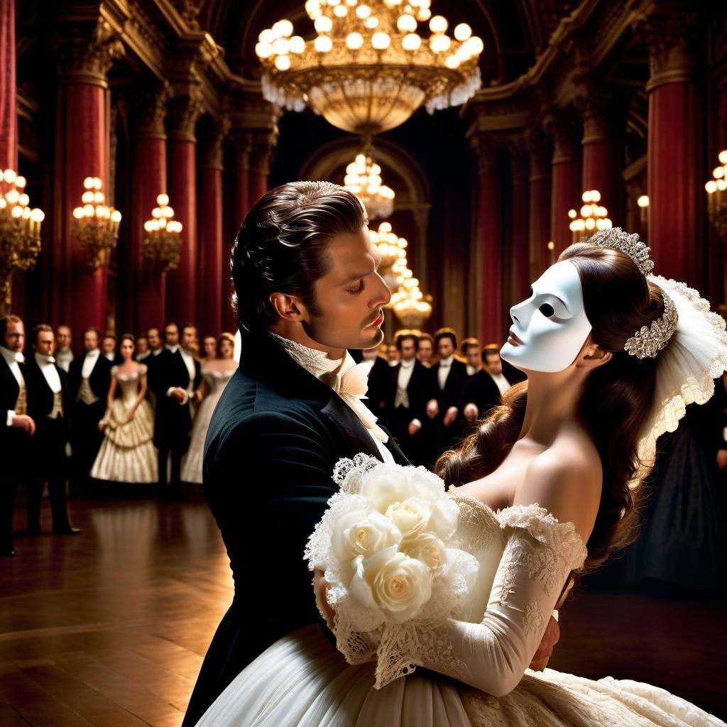 When AI Makes the Lady the Phantom - AI Generated Artwork - NightCafe ...