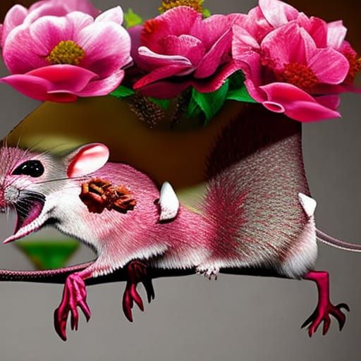 RatPlant #22 - AI Generated Artwork - NightCafe Creator